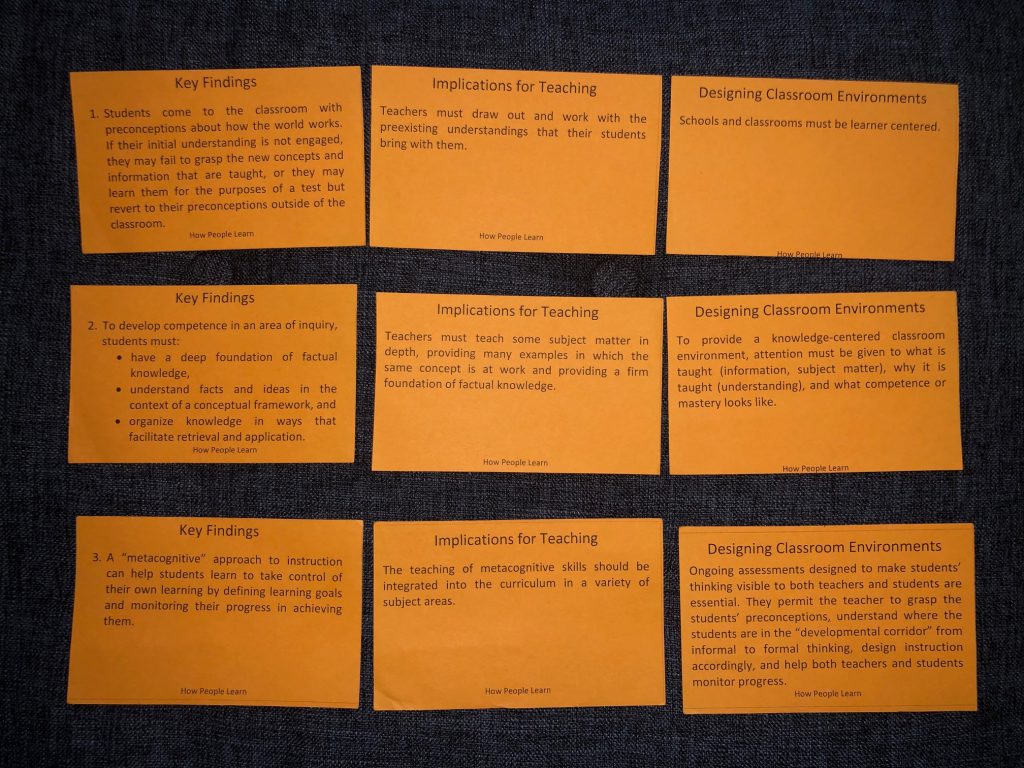 Foundations of Teaching and Learning Part 2: Discipline-specific ...